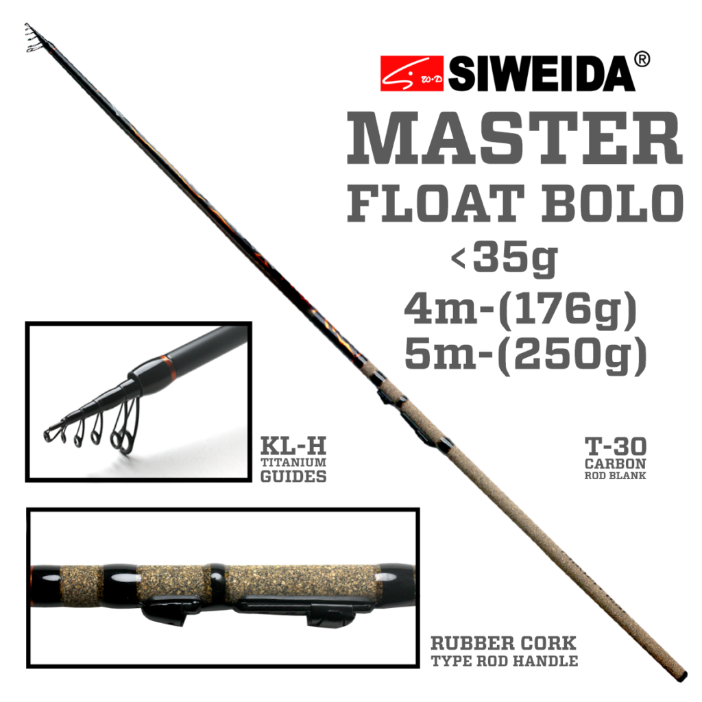 Meškerė Siweida MASTER FLOAT BOLO.,4m.,5m.,-35g - Straideris